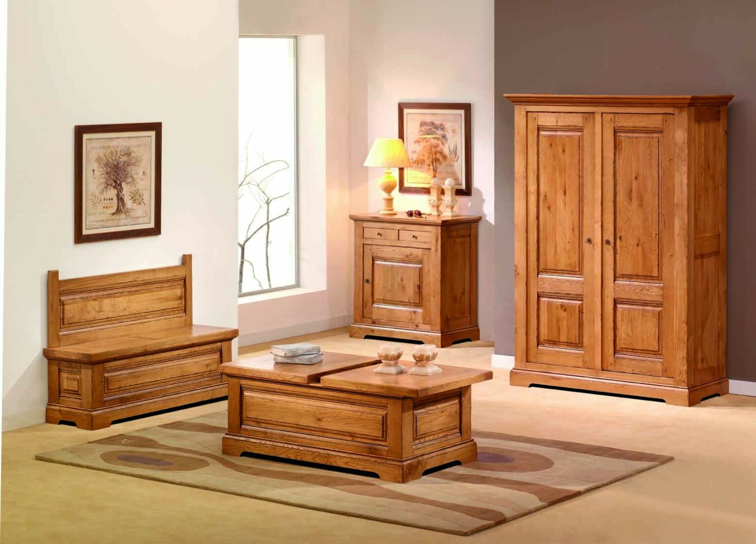 Meubles rustiques salle à manger - Collection HONFLEUR